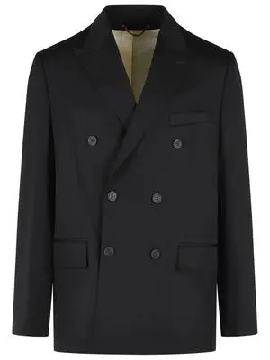 GOLDEN GOOSE Virgin Wool Blazer - Black