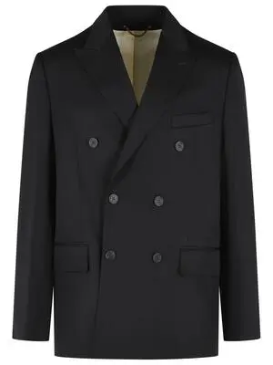 GOLDEN GOOSE Virgin Wool Blazer - Black