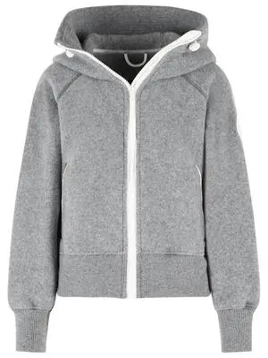 Canada Goose Chilliwack' Grey Wool Blend Bomber Jacket - Gray