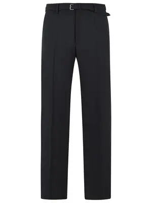 Dries Van Noten Preston' Wool Pants - Black