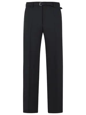 Dries Van Noten Preston Wool Pants - Black