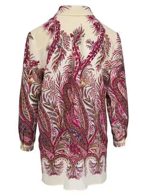 Etro Camicia Con Stampa Paisley