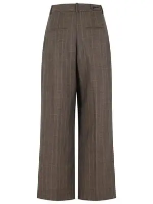 GANNI Wrap Wool Pants
