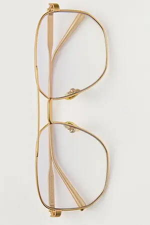 ELISA JOHNSON Celine Metal Sunglasses - Gold
