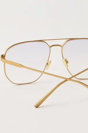 ELISA JOHNSON Celine Metal Sunglasses