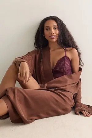 NUDEA Eco-luxe Robe - Cocoa