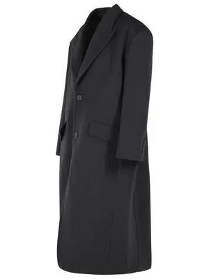 Marni Virgin Wool Coat - Black