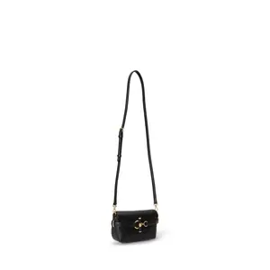 Ralph Lauren Leather Small Crossbody Bag - Black