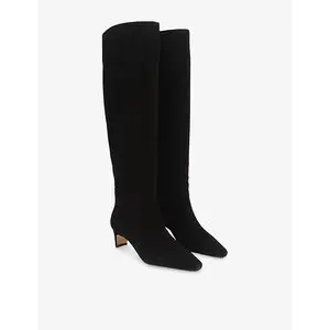 Kurt Geiger Ascot Suede Knee-high Boots
