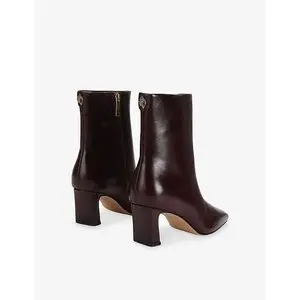Kurt Geiger Eaton Leather Ankle Boots