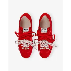 Sandro Wave Woven Trainers
