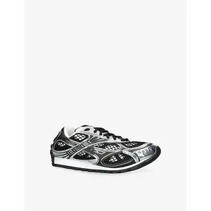 Bottega Veneta Orbit Metallic Woven Trainers