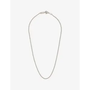 CLOCKS AND COLOURS Curb Chain Stainless-steel Necklace - Silver