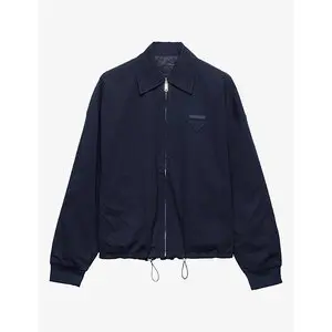 Prada Reversible Cotton-jersey Blouson Jacket