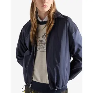 Prada Reversible Cotton-jersey Blouson Jacket