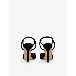 GIANVITO ROSSI Sofia 95 Velvet Heeled Courts