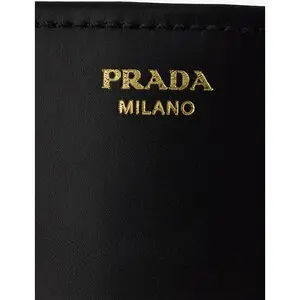 Prada Round-toe Leather Knee-high Boots