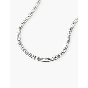 MISSOMA Thin Snake Platinum Pvd-plated Stainless Steel Chain Bracelet