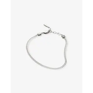 MISSOMA Thin Snake Platinum Pvd-plated Stainless Steel Chain Bracelet