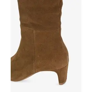 Kurt Geiger Ascot Suede Knee-high Boots