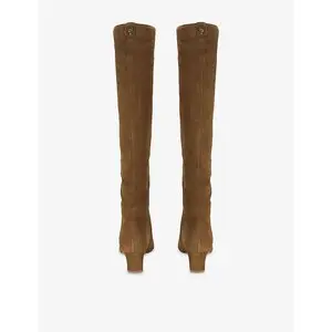 Kurt Geiger Ascot Suede Knee-high Boots
