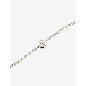 MISSOMA 14ct White Gold Diamond Bracelet
