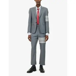 Thom Browne Brand-patch Linen Shirt