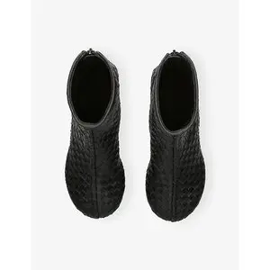 Bottega Veneta Cherry Kitten 40 Leather Ankle Boots