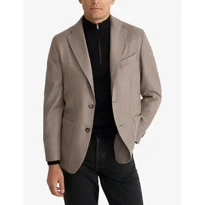 Eton Quarter Zip Knitted Merino-wool Jumper