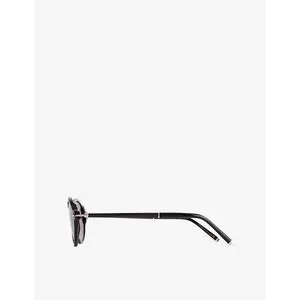 TOM FORD Ft1374 Round-frame Horn And Acetate Sunglasses