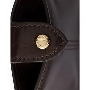 Prada Round Mini Leather Pouch