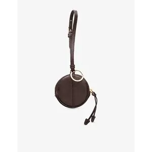Prada Round Mini Leather Pouch