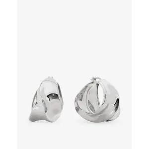 Monica Vinader Nomade Bold Medium Sterling- Hoops