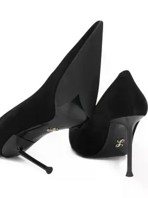SERGIO LEVANTESI Pointed-toe Suede Pumps