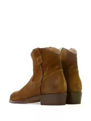 VIA ROMA 15 Suede Ankle Boots
