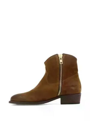 VIA ROMA 15 Suede Ankle Boots