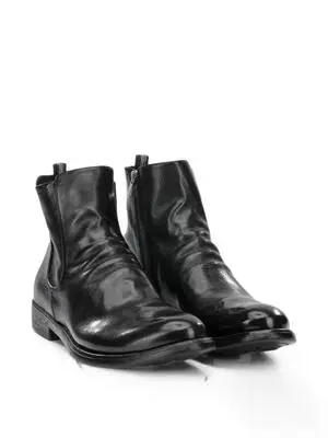 Officine Creative Hive 036 Side-zip Leather Boots
