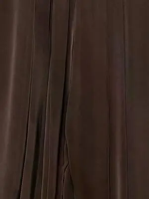 Viktor & Rolf Pleated Concealed-fastening Palazzo Pants