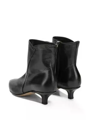 POMME D´OR Pointed-toe Leather Ankle Boots
