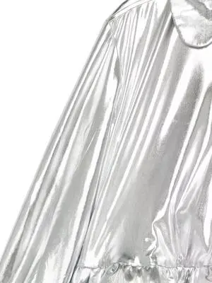 MELITTA BAUMEISTER Metallic Ruffled Shirt