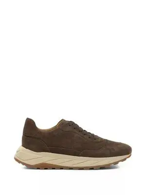 HENDERSON BARACCO Suede Panelled Sneakers