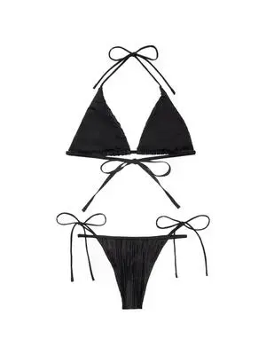 ELEGANCIA Coco Pleated Triangle Bikini