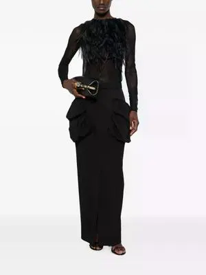 Viktor & Rolf Feather-effect Top