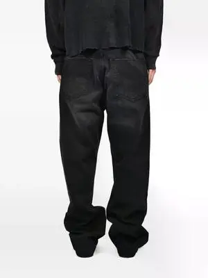 ASKYURSELF Cross-patch Distressed Jeans