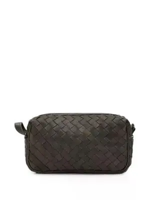 Officine Creative Armor 014 Woven Leather Pouch