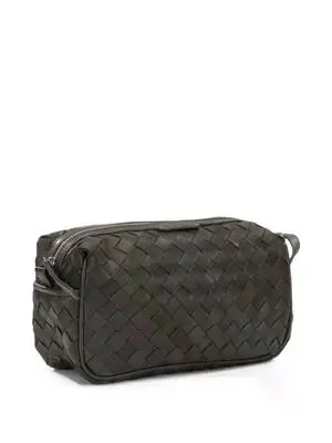 Officine Creative Armor 014 Woven Leather Pouch