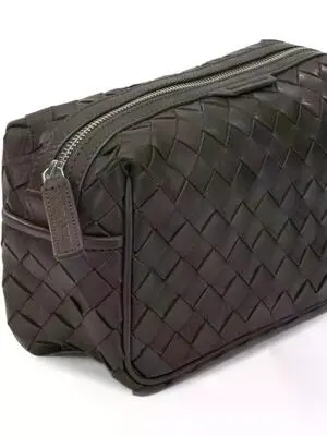 Officine Creative Armor 014 Woven Leather Pouch