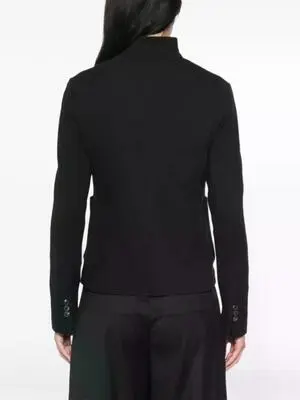 CIRCOLO 1901 High-neck Patch-pocket Jacket