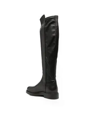 Agl Leather Over-the-knee Boots