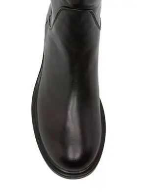 Agl Leather Over-the-knee Boots